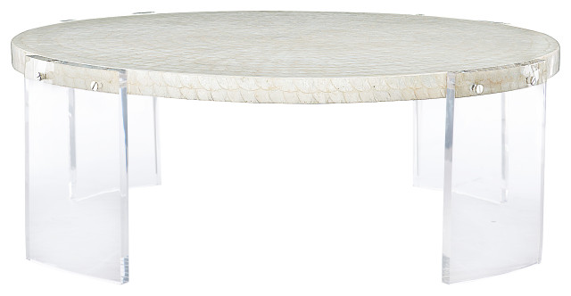 Bernhardt Interiors Pearle Cocktail Table - Contemporary - Coffee ...