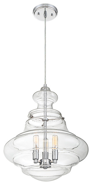 Beautiful Things Lighting Costiero 3 Light Pendant 41959 - Traditional ...
