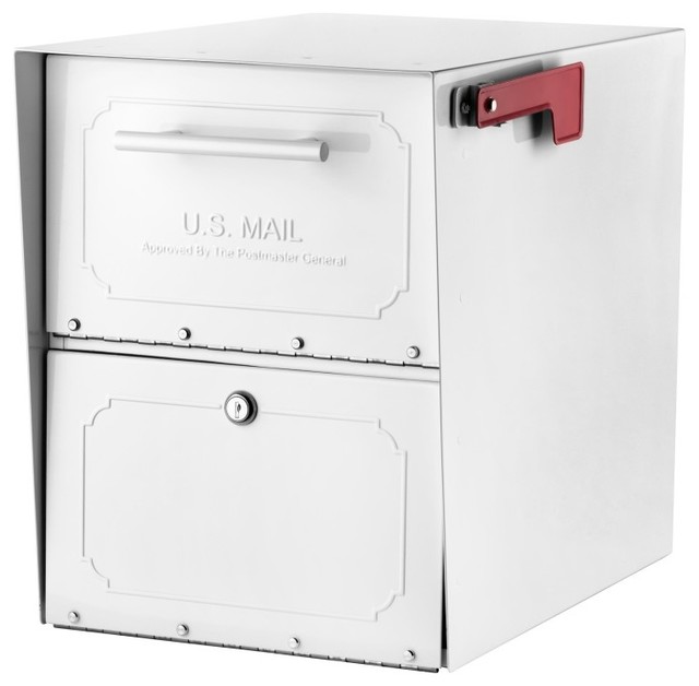 Oasis Classic Post Mount Mailbox - Contemporary - Mailboxes - by ...