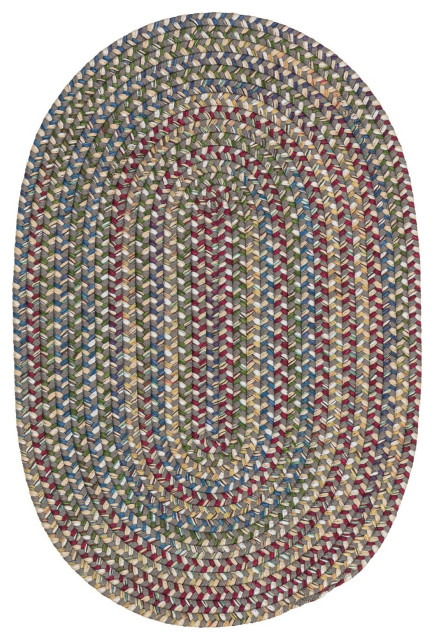 Colonial Mills Worley Oval Braided Rug, 8X11 - Contemporary - Area Rugs ...
