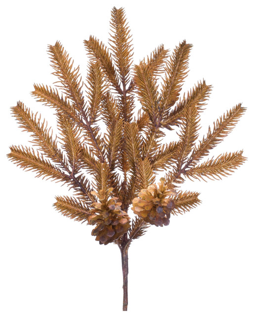 Pine Spray, Set of 12 - Traditional - Christmas Decorations - by ...