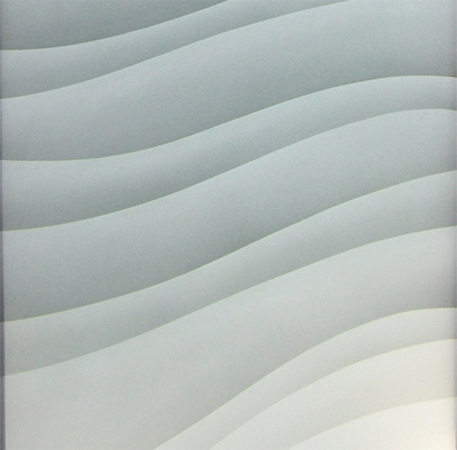 Interior Prehung Door or Interior Slab Door - Dreamy Waves - Primed ...