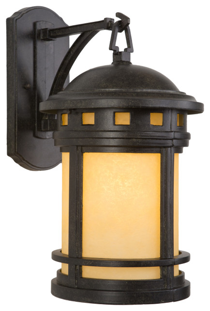 9.1 Fluorescent Exterior Sconce - Transitional - Outdoor Wall Lights ...