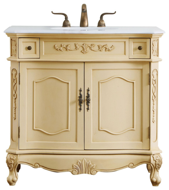Elegant Lighting VF10136-VW Danville 36" - Victorian - Bathroom ...