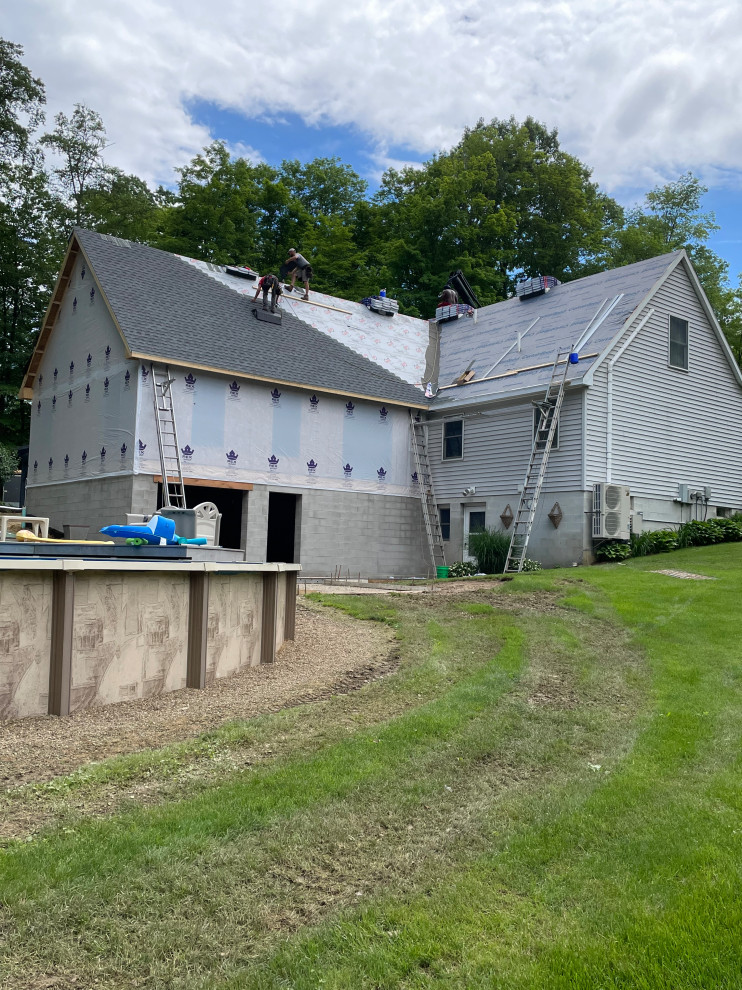 Help picking a siding color for just the addition.