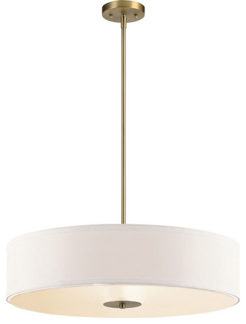 3 light Convertible Pendant - Transitional inspirations - 6 inches tall ...