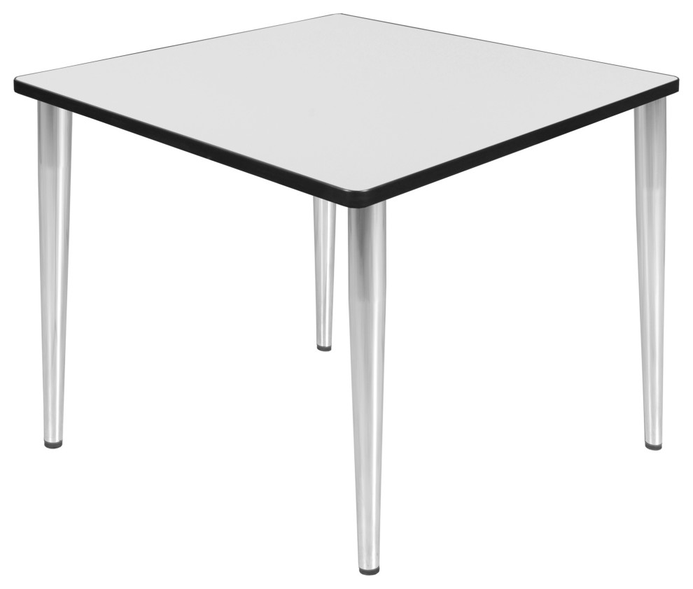 Regency Kahlo 42 in. Square Breakroom Table, 42 - Modern - Indoor Pub ...