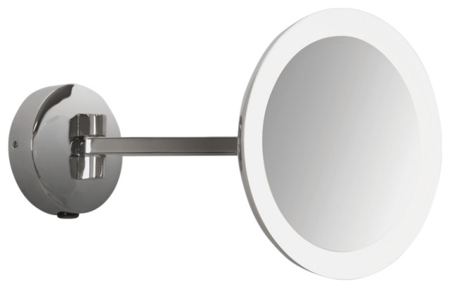 Astro Mascali Round LED, Bathroom Magnifying Mirror - Modern - Makeup ...