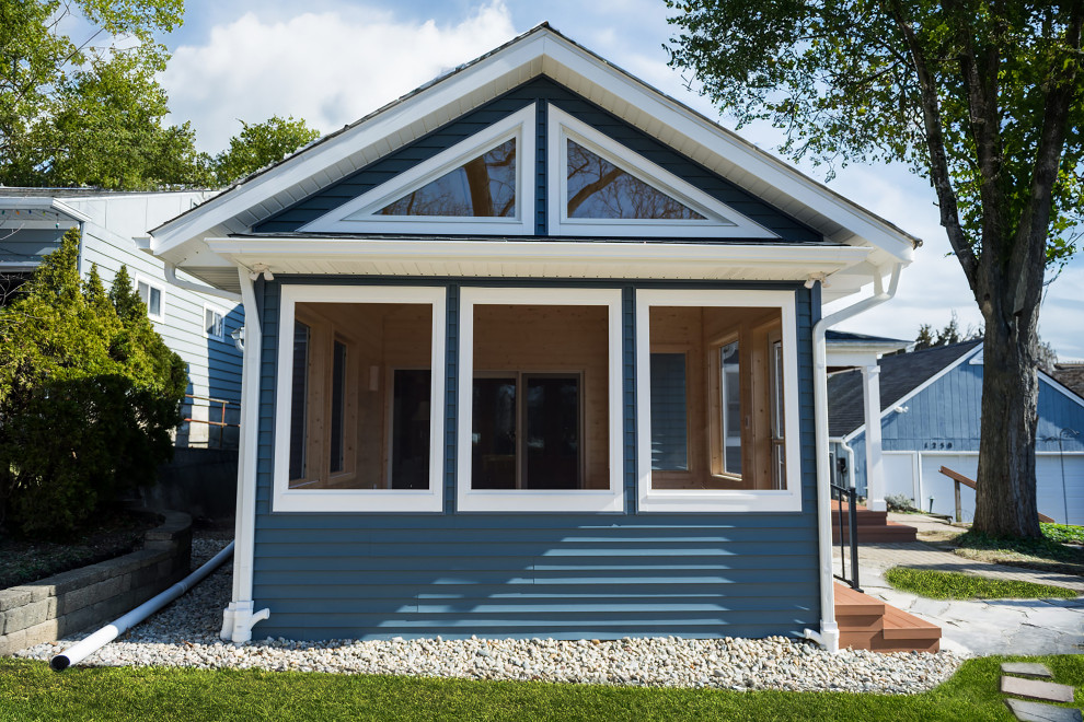 Ann Arbor Screened in Porch Addition - Contemporary - Porch - Detroit ...