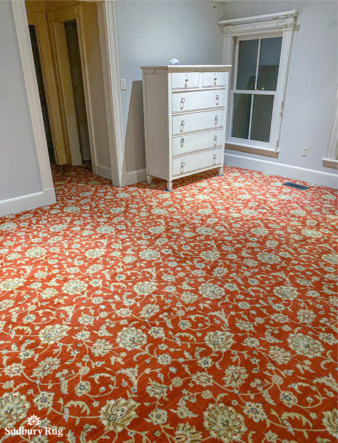 Nourison Sultana Persian Jewel in Ruby Wall to Wall Carpet - Bedroom ...