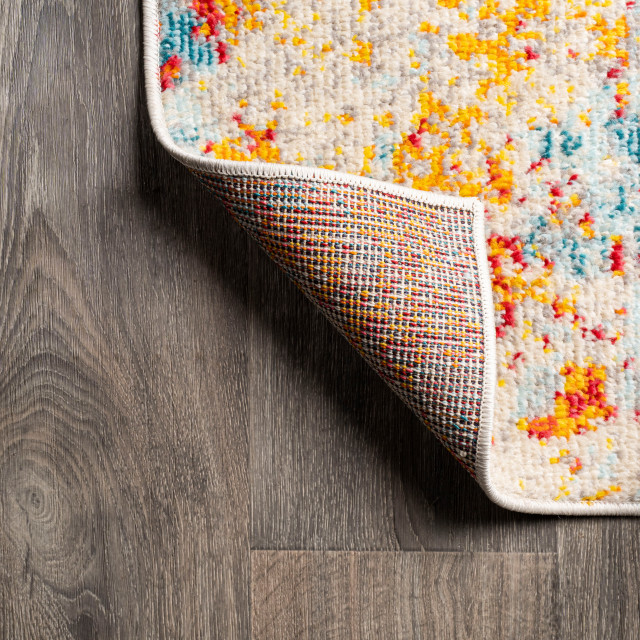 Sunset Modern Abstract Area Rug, 4 X 6 - Contemporary - Area Rugs - by ...