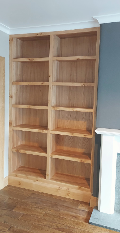 Bespoke Bookcase in Pippy Oak. - Modern - Home Office - Other - by MB ...