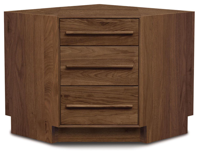 Copeland Furniture Moduluxe 29" Corner Case Dresser with 3 Drawer ...