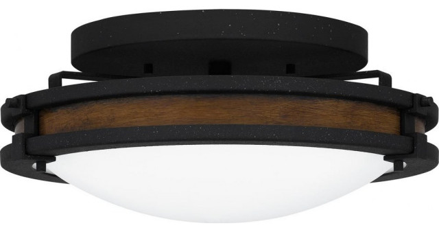 3 Light Flush Mount In Traditional Style-6.5 Inches Tall and 15 Inches ...