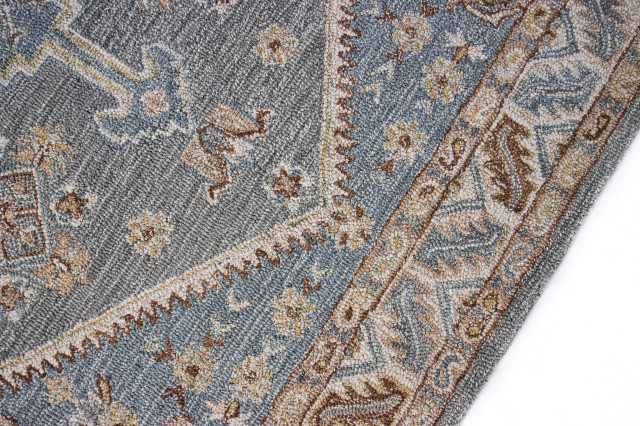 Bashian Narcisssa Area Rug Grey 8'6" X 11'6" - Southwestern - Area Rugs ...