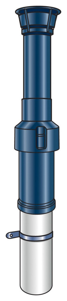 Rinnai Roof Discharge Termination 38", above, 184119 - Heating And ...