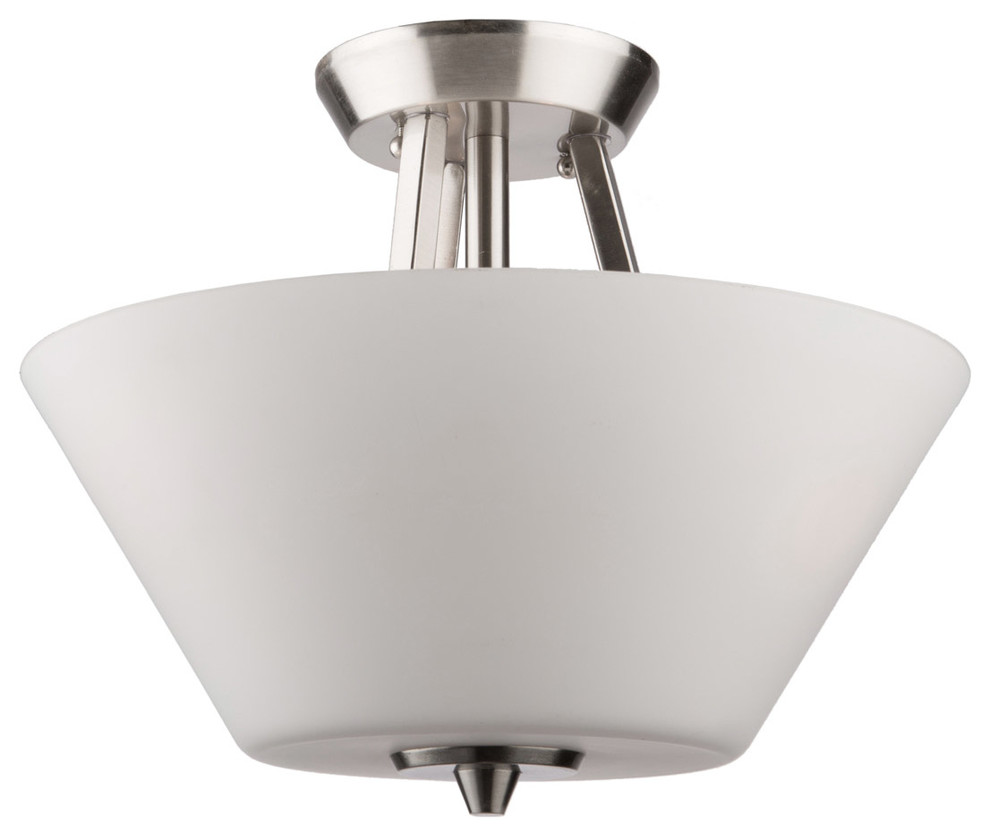 Clayton 3-Light Flush Mount - Transitional - Flush-mount Ceiling ...