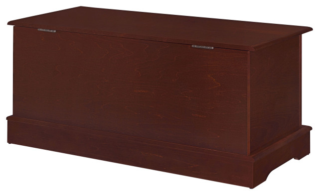Paula Rectangular Cedar Chest Warm Brown - Traditional - Accent Chests ...