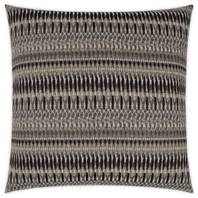 Flexion Pillow - Jet, 24" x 24" - Contemporary - Decorative Pillows ...