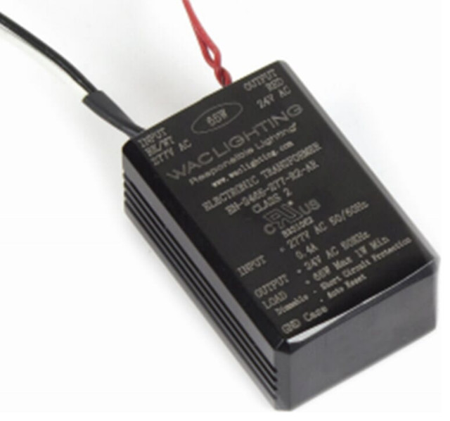 WAC Lighting Electronic Class 2 Transformer 120V Input 24V Output in ...