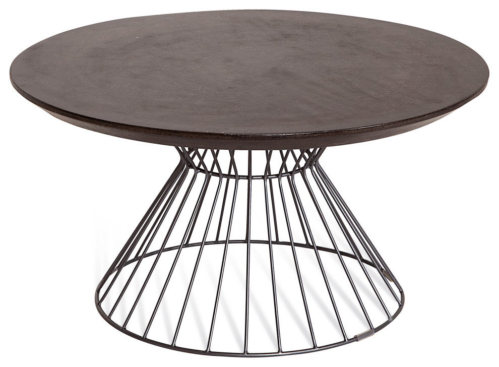Palliser Furniture, Tokri Concrete Top Cocktail Table - Industrial ...