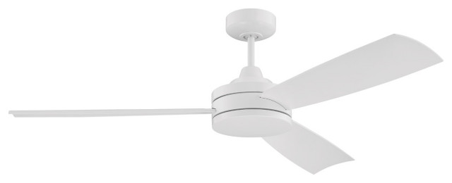Neighborhood Inspo 54" Indoor Ceiling Fan, White - Transitional ...