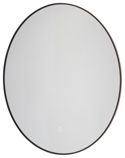 Reflections Wall Mirror, Matte Black - Transitional - Wall Mirrors - by ...