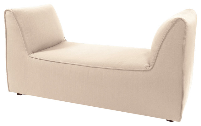 Pod Bench - Transitional - Upholstered Benches - by Uber Bazaar | Houzz
