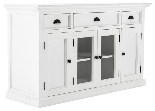 Elegant White Farmhouse Buffet, The Timeless Charm, Belen Kox ...