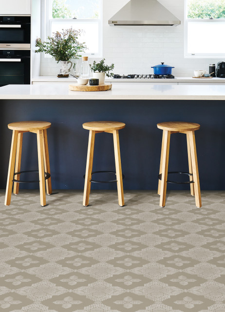 Sullivan Peel & Stick Floor Tiles, Swatch - Contemporary - Tile - by ...