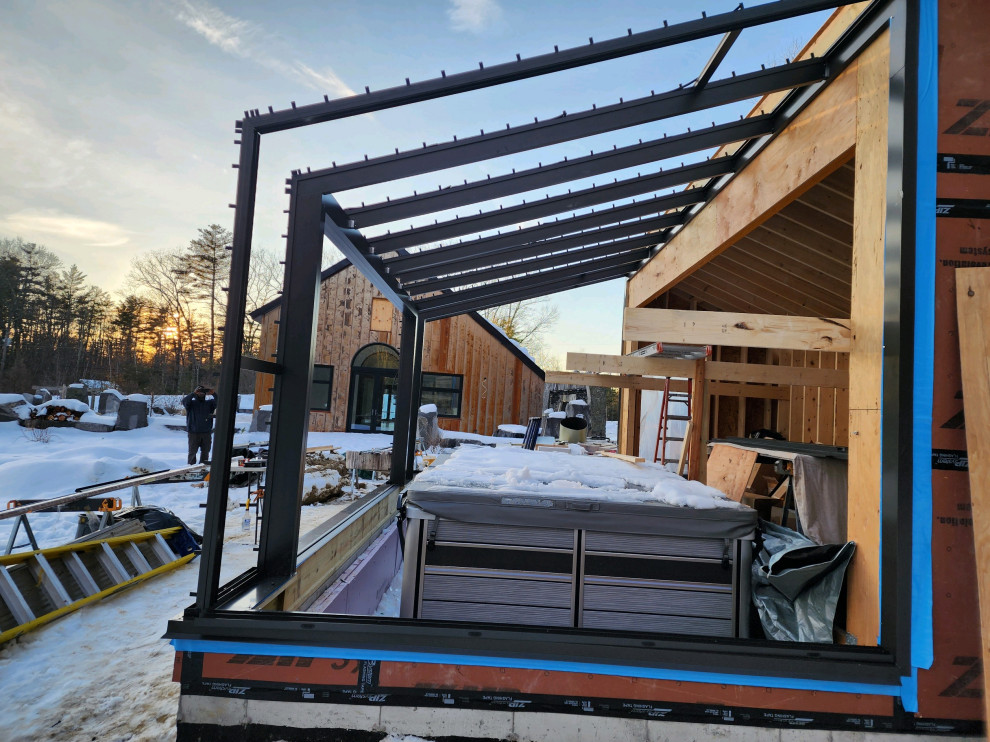 Swim-Spa Enclosure - Modern - by Botanical Greenhouse Builders, LLC | Houzz