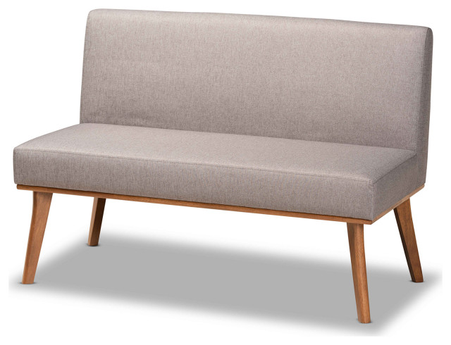 Odessa 2 Piece Dining Corner Sofa Bench - Midcentury - Dining Benches ...