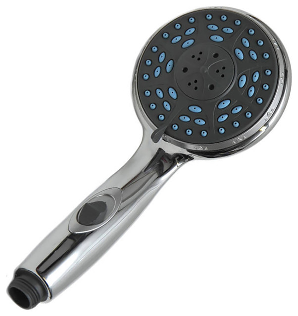 3-Spray Multi-Function Universal Handheld Shower Head Chrome ...