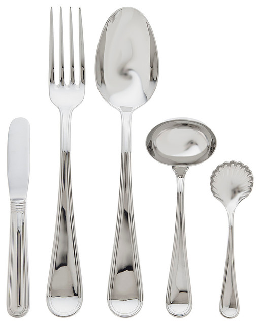 Ricci Argentieri 5-Piece Hostess Ascot - Contemporary - Flatware And ...