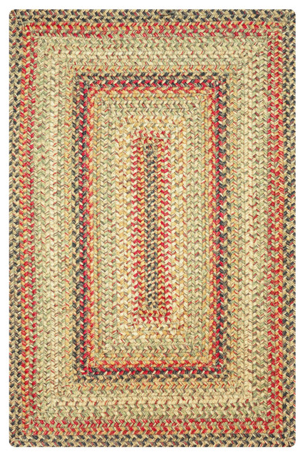 Homespice Decor Kingston Jute Braided Rug 27"x45" Rectangular ...