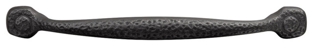 Refined Rustic Pull, 160mm Center to Center - Rustic - Cabinet And ...