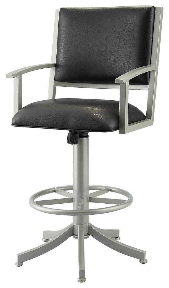 Executive Tilt Swivel Bar Stool - Transitional - Bar Stools And Counter ...