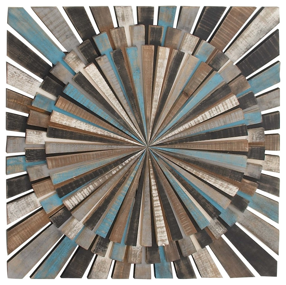 Farmhouse Multi Colored Wood Wall Decor 84309 - Farmhouse - Wall ...