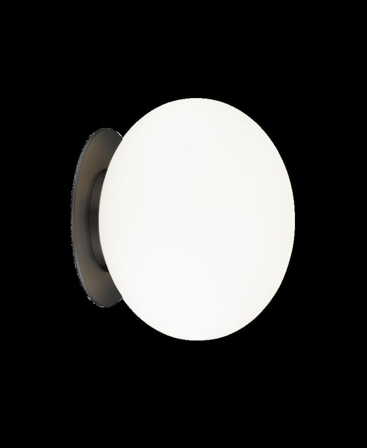 Mayu Flush Mount, 1-Light, Black, 6"W (WX12101BKOP 305XUUX ...