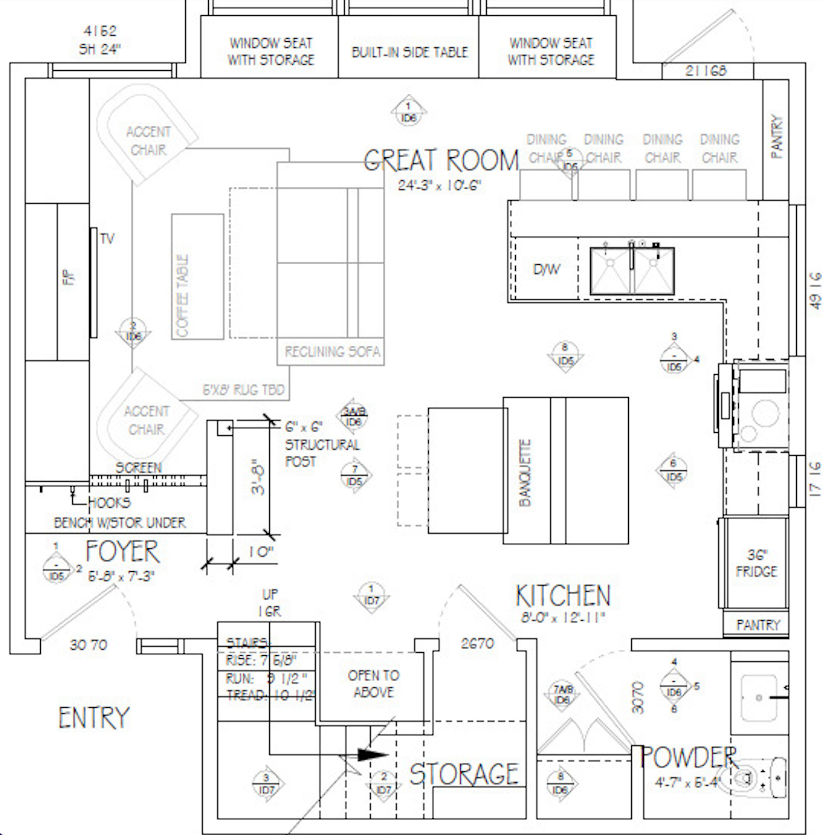 Houzz Tour: A Dark, Cramped Home Gets a Light, Open Makeover | Houzz IE