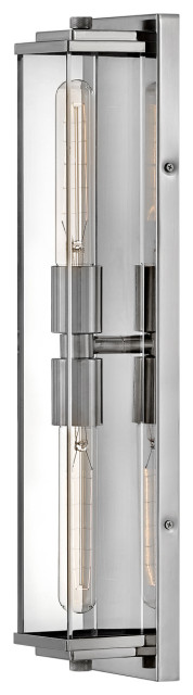 Henri LED Vanity in Polished Nickel - Transitional - Bathroom Vanity ...