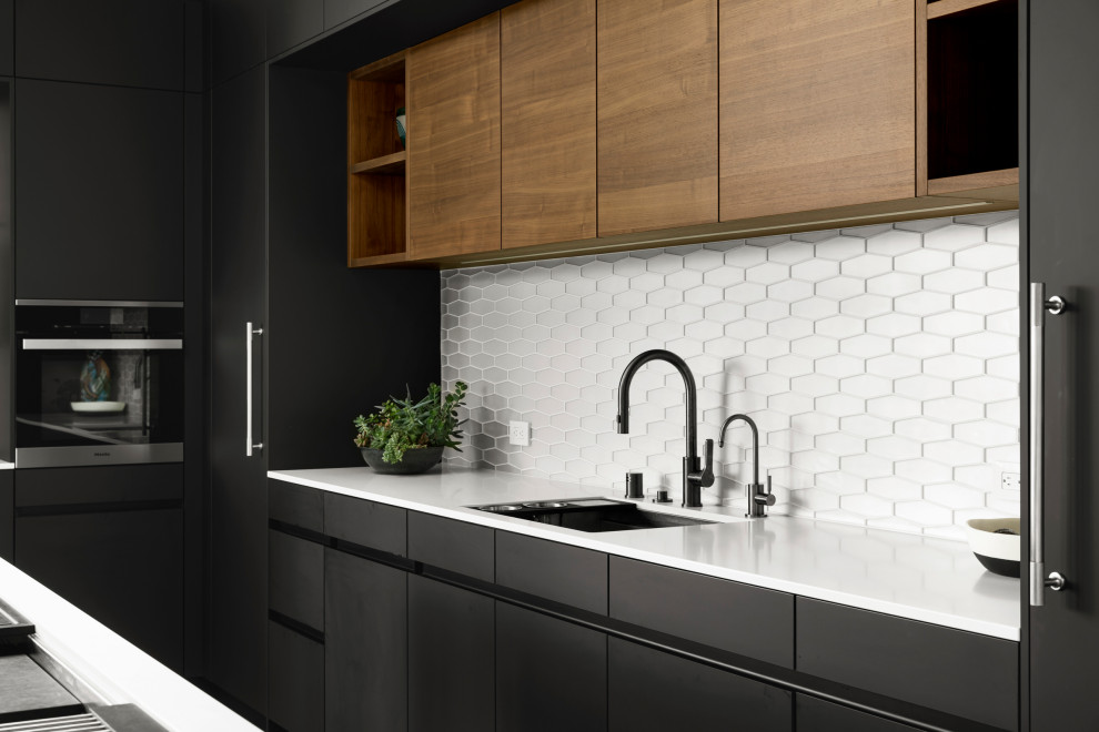 Lakeside Modern - Contemporary - Kitchen - Minneapolis - by Belle ...