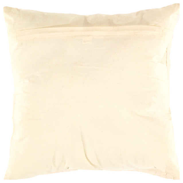 Beige Color Pure Cotton Pillow Cover - Transitional - Decorative ...