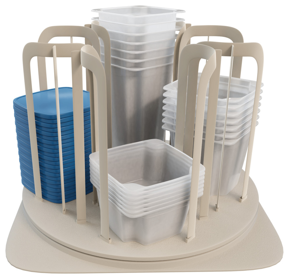 Chef Buddy Swirl Around 49 Piece Food Storage Organizer - Contemporary ...
