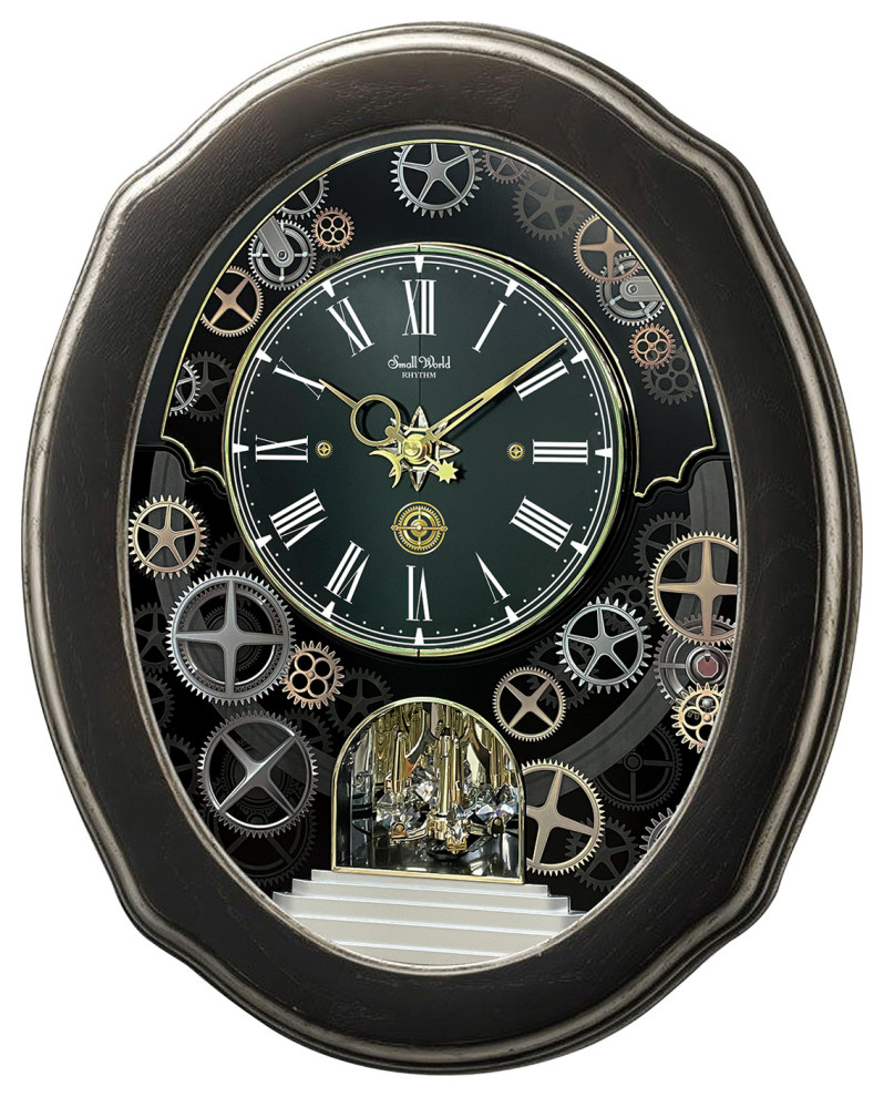 Time Works Magic Motion Wall Clock by Rhythm Clocks - Victorian - Wall ...