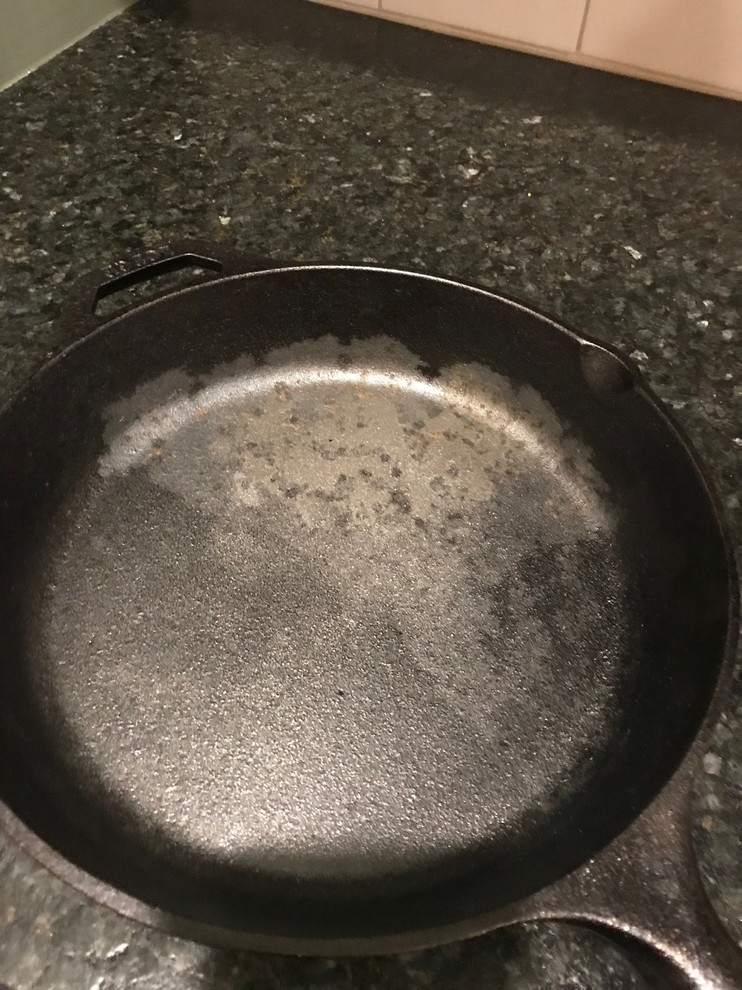 KAW: Cast Iron skillet issue