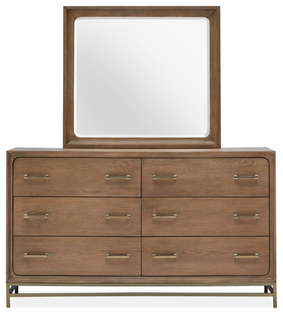 Double Drawer Dresser - Contemporary - Dressers - by Magnussen Home | Houzz