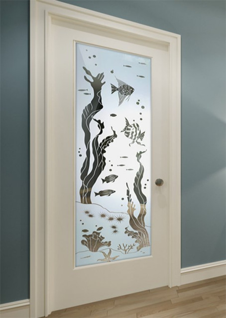 Interior Prehung Door or Interior Slab Door - Aquarium Fish - Primed ...