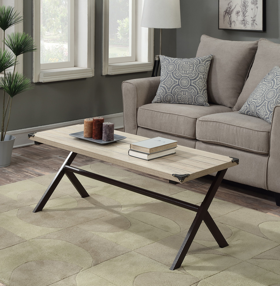 Zurich Coffee Table - Rustic - Chicago - by Convenience Concepts | Houzz UK