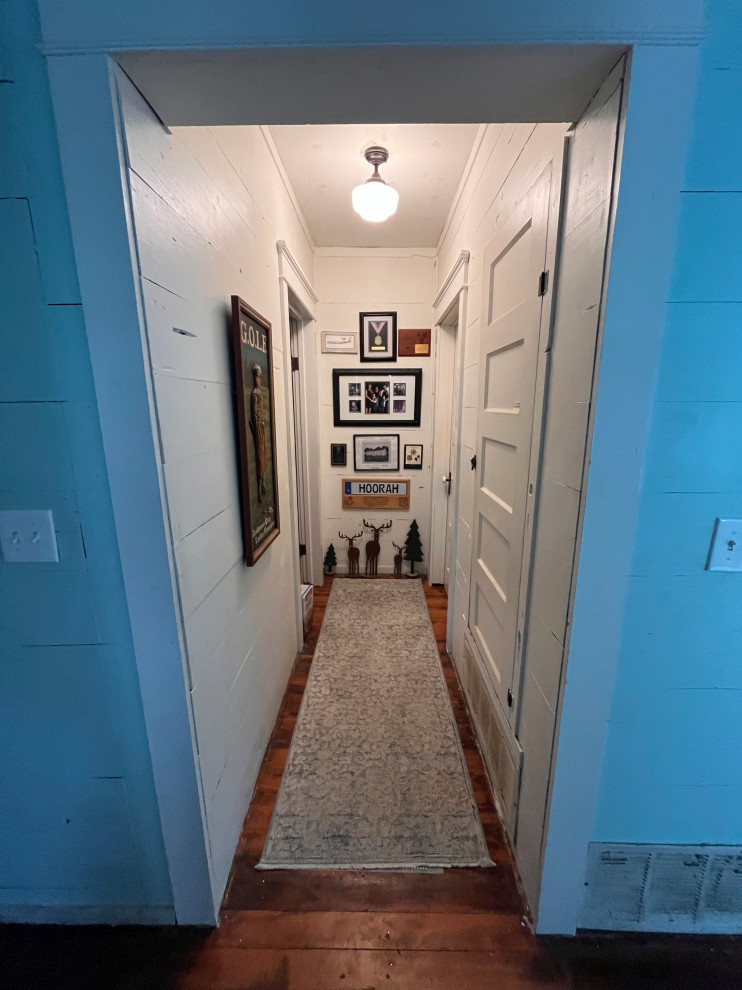 Any design ideas for small dark hallway? | Houzz Forum
